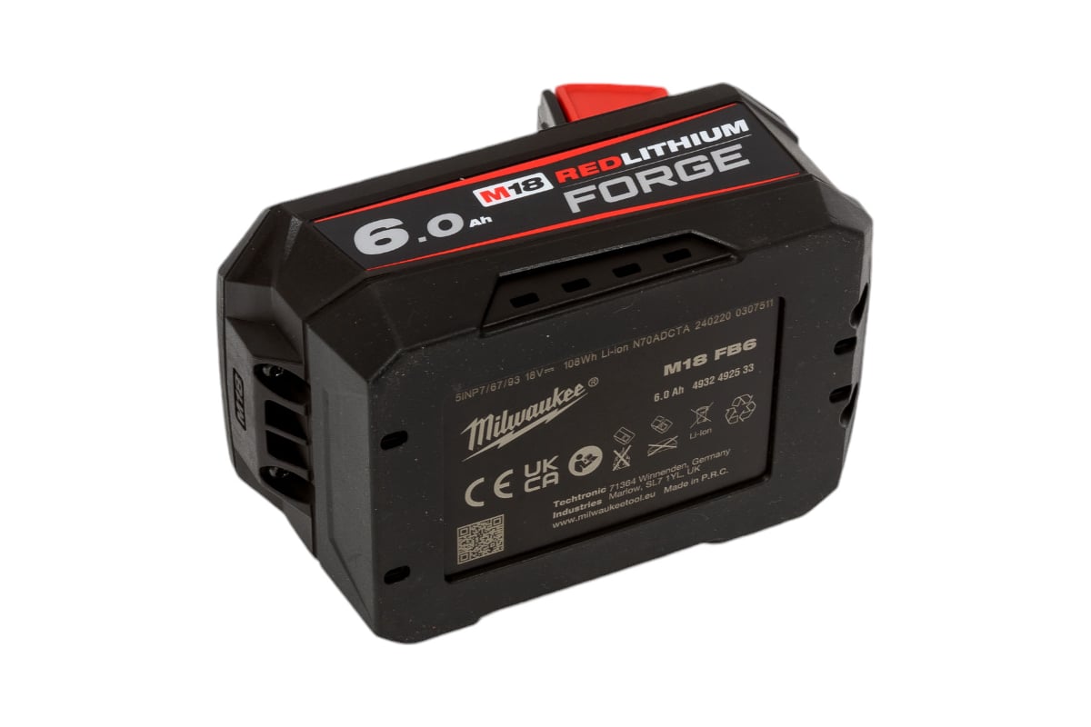 Аккумулятор Milwaukee M18 FB6 FORGE 4932492533 - выгодная цена, отзывы ...