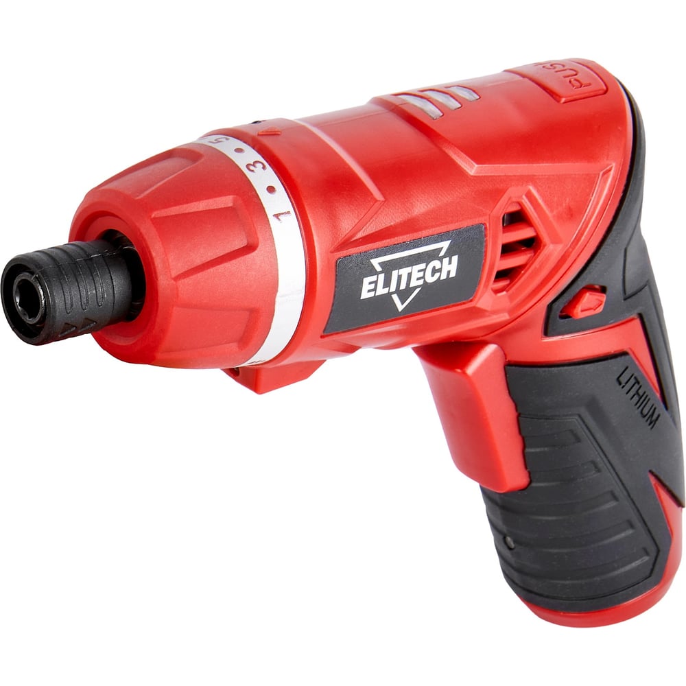 Аккумуляторная отвертка Elitech ША 036Л (E2201.024.01) ДМ 204024 ...