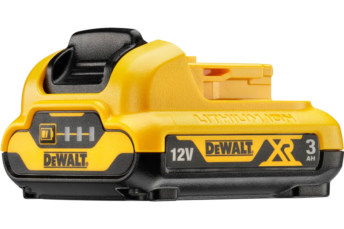 Аккумулятор Dewalt DCB124, Li-Ion, 12 В, 3 Ач DCB124-XJ - выгодная цена ...