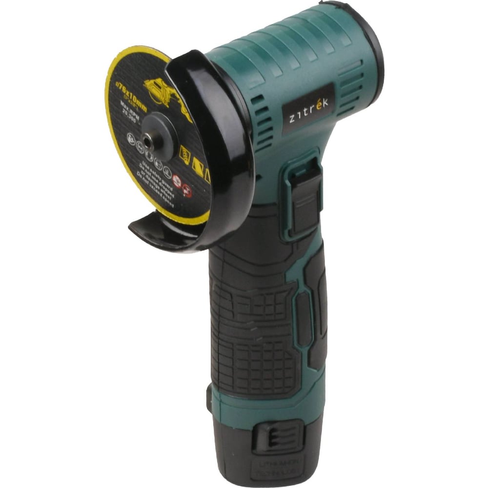 Углошлифовальная машина аккумуляторная Zitrek AG 12 PRO, 75мм, 12B, 2x2 ...