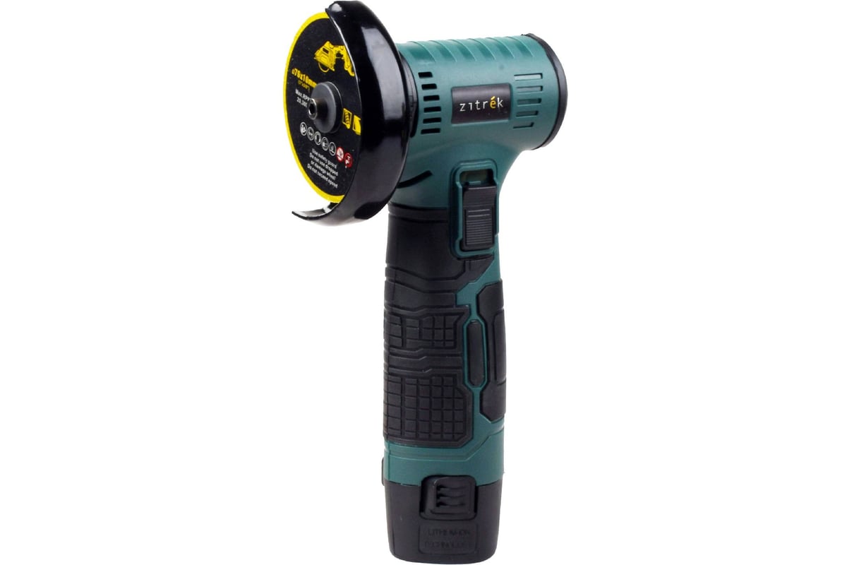 Углошлифовальная машина аккумуляторная Zitrek AG 12 PRO, 75мм, 12B, 2x2 ...