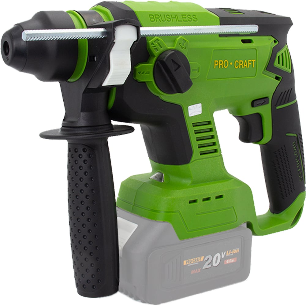 Перфоратор аккумуляторный PROCRAFT Universal PHA-20 (БЕЗ АКБ и ЗУ) SDS, 3Дж PHA20 - выгодная ...