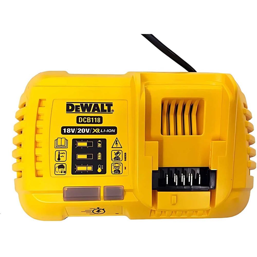 Универсальное зарядное устройство DEWALT серии "DCB" XR Li-Ion FLEXVOLT ...
