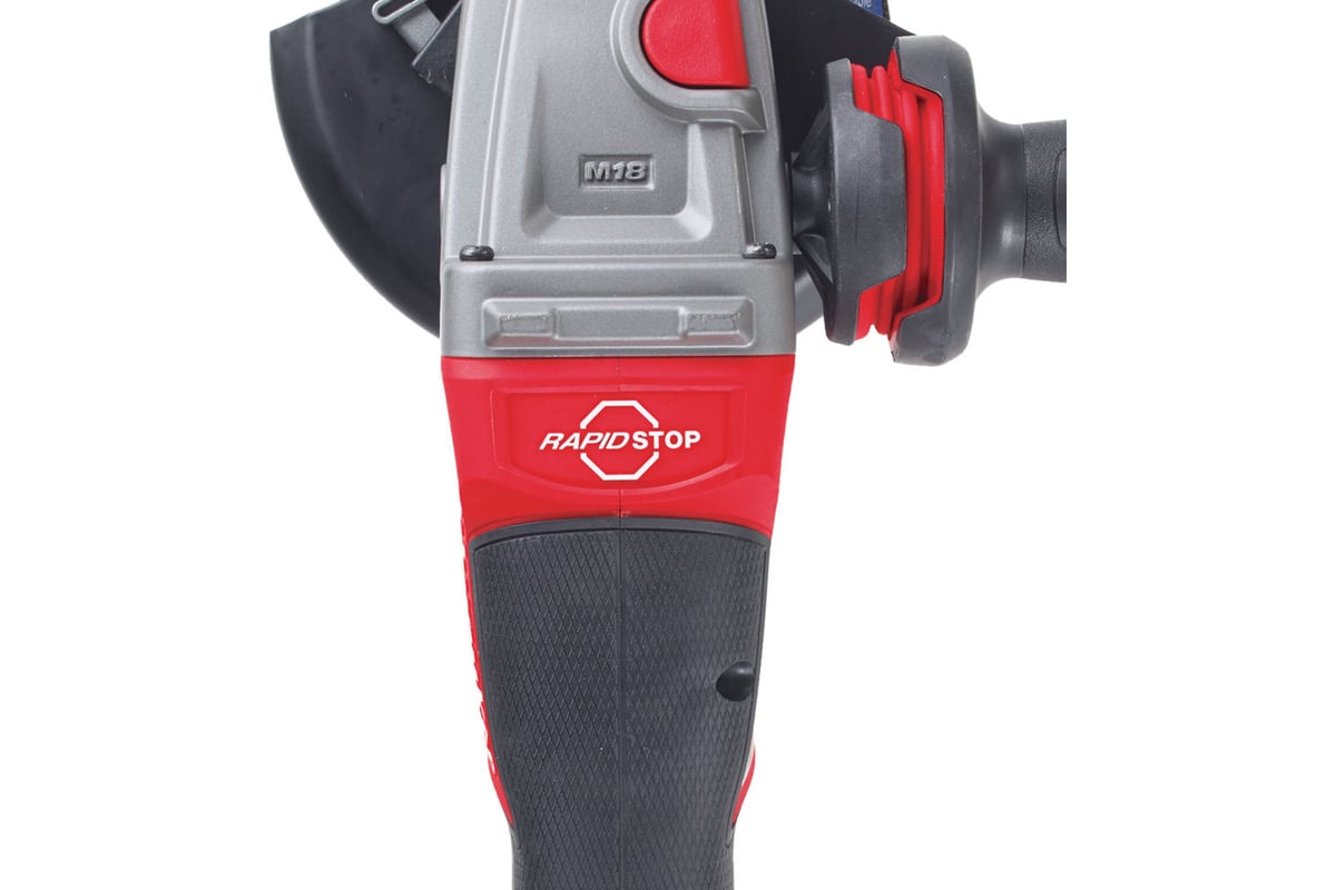 Аккумуляторная угловая шлифмашина с плоским редуктором Milwaukee M18 ...