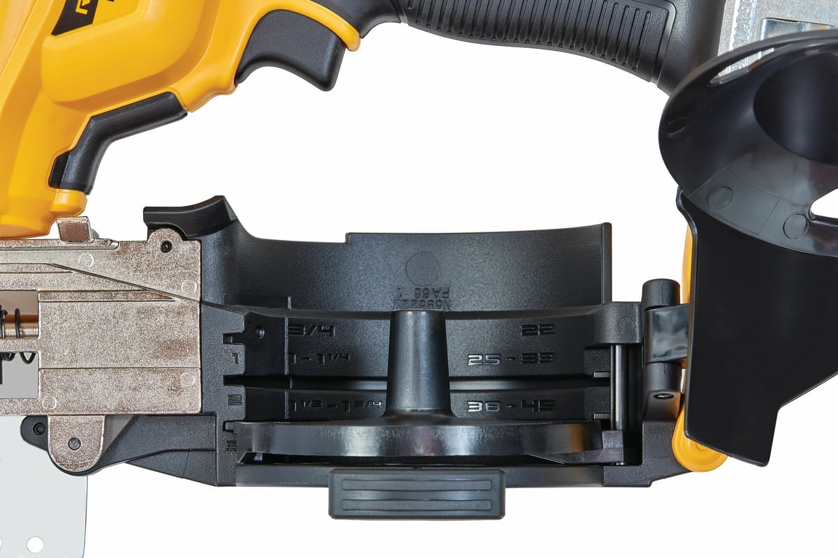 Барабанный (кровельный) гвоздезабивной пистолет Dewalt 18 В XR DCN45RNN ...