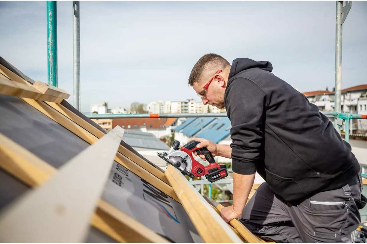 Аккумуляторная ручная циркулярная пила FLEX CS 45 18.0-EC C 517674 ...