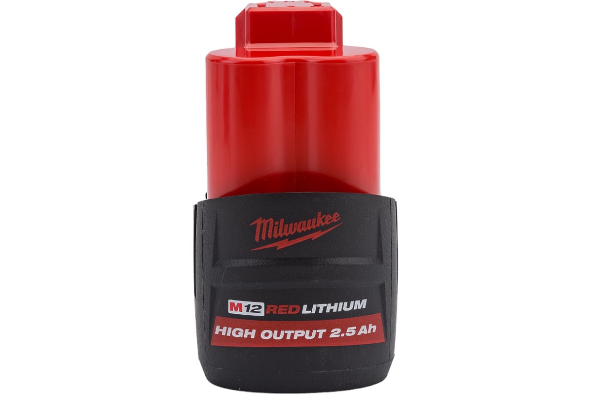 Аккумулятор M12 HB2.5 (12В; 2.5 А/ч; Li-ion) Milwaukee 4932480164 ...