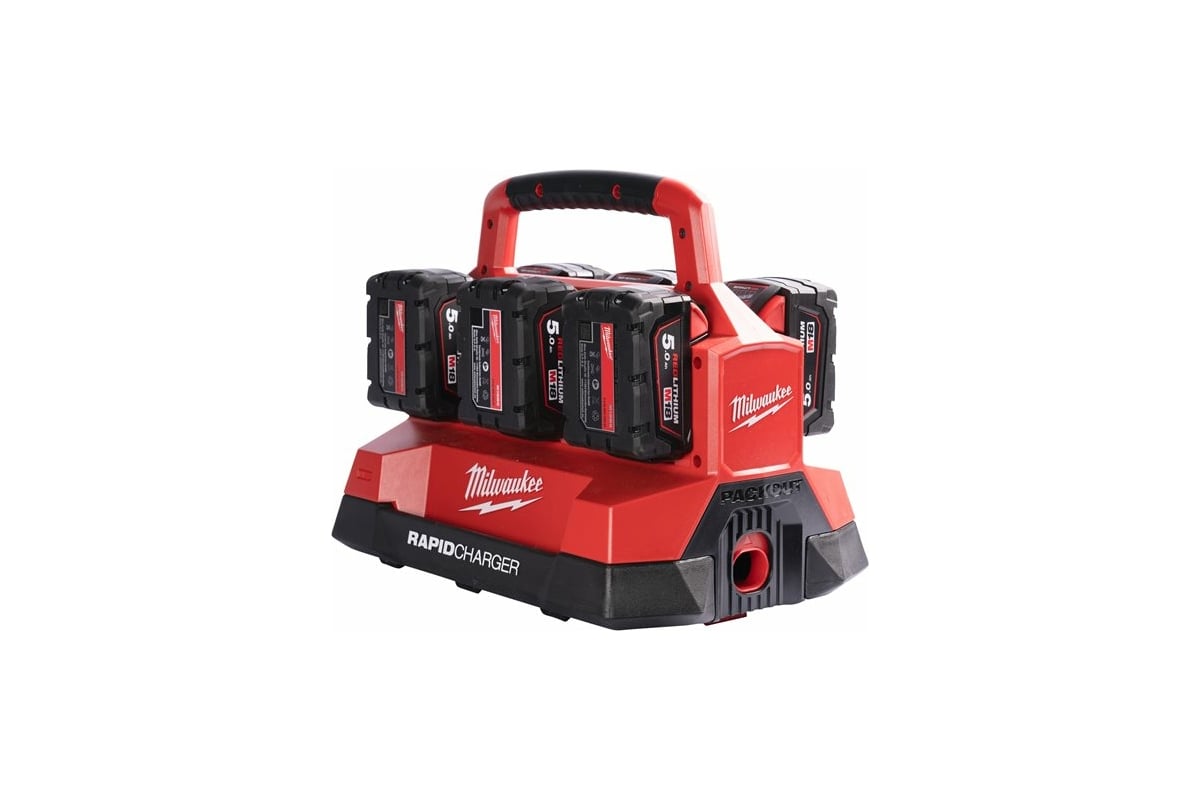 Зарядное устройство M18 PC6 EU на 6 аккумуляторов Milwaukee 4932480162 ...