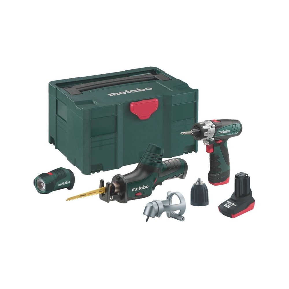 Набор аккумуляторного инструмента Metabo Combo Set 3.1: дрель-винтоверт ...