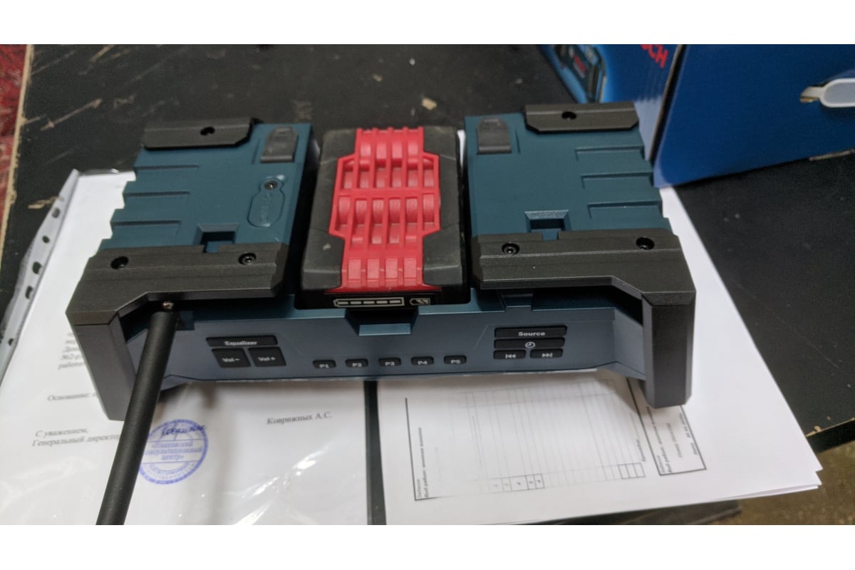 Радиоприемник Bosch GML 14,4/18 V Sound Boxx 0.601.429.900 - выгодная ...