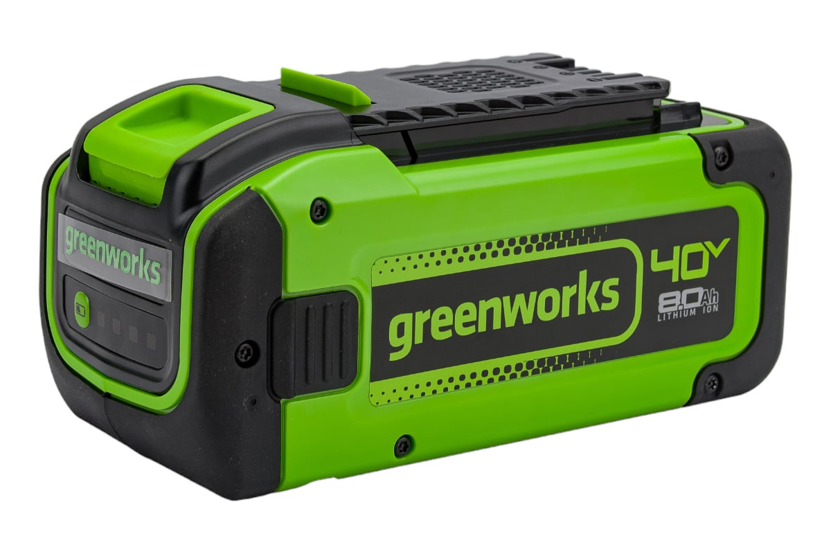 Аккумулятор 40V, 8 А*ч GreenWorks 2951607 - выгодная цена, отзывы ...