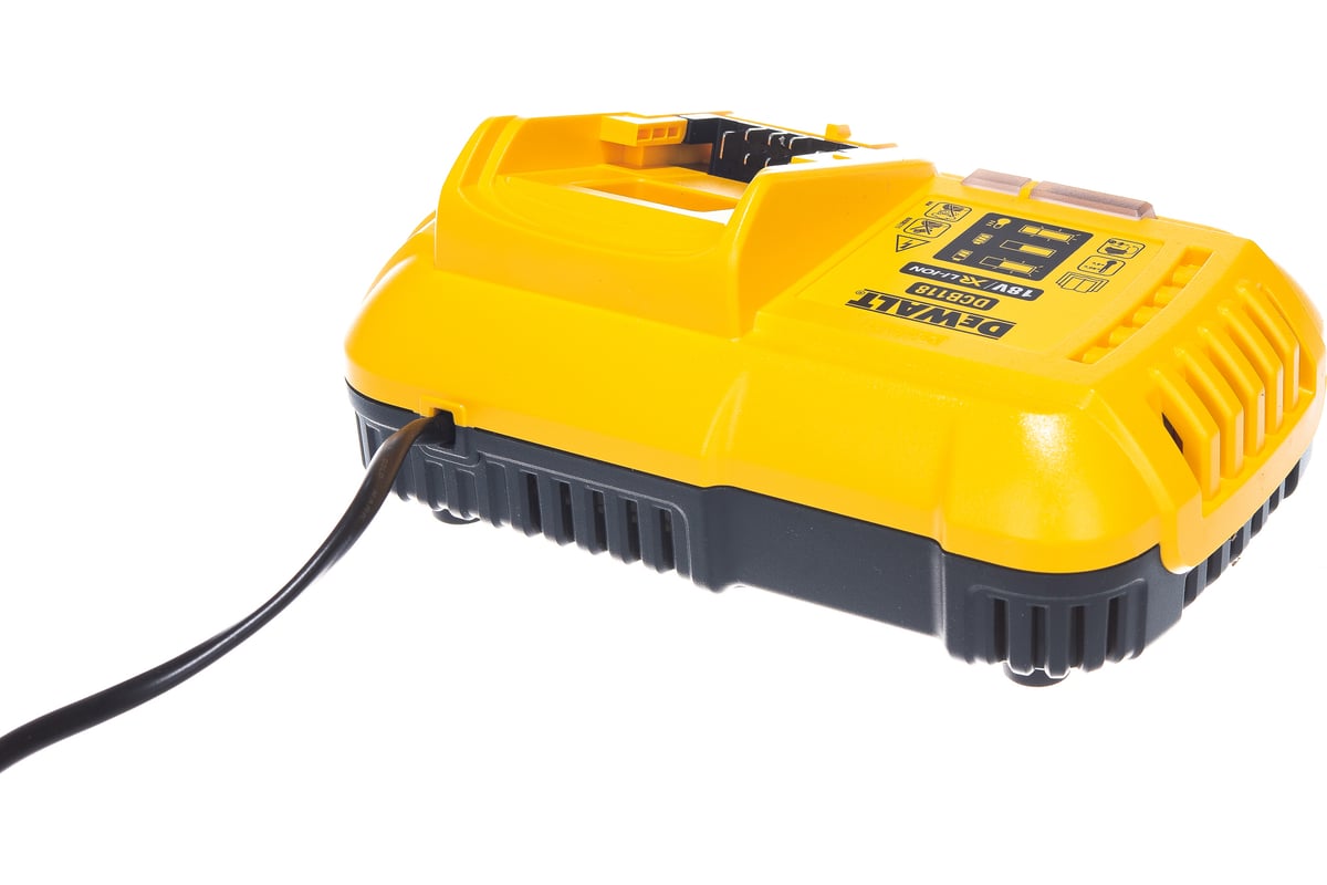 Универсальное зарядное устройство (18-54 В) DEWALT DCB118 - выгодная ...