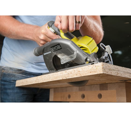 Бесщеточная циркулярная пила Ryobi ONE+ R18CS7-0 5133002890 - выгодная ...