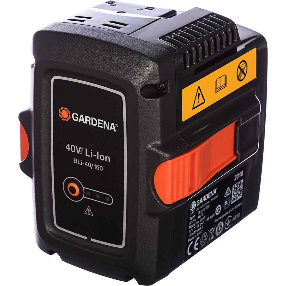 Аккумулятор BLi-40/160 (40 В; 4.2 А*ч; Li-Ion) Gardena 09843-20.000.00 ...