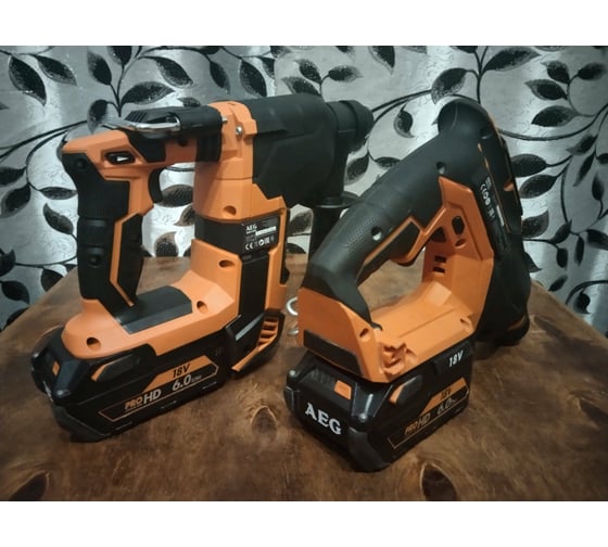 Аккумуляторный бесщеточный перфоратор AEG BBH18BL LI-502C 4935464753 - выгодная цена, отзывы ...