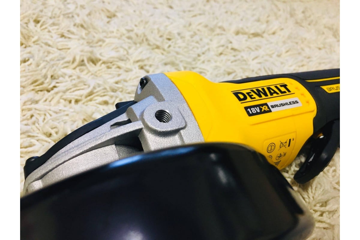 Бесщеточная угловая шлифмашина DEWALT 18 В XR DCG406N - выгодная цена ...