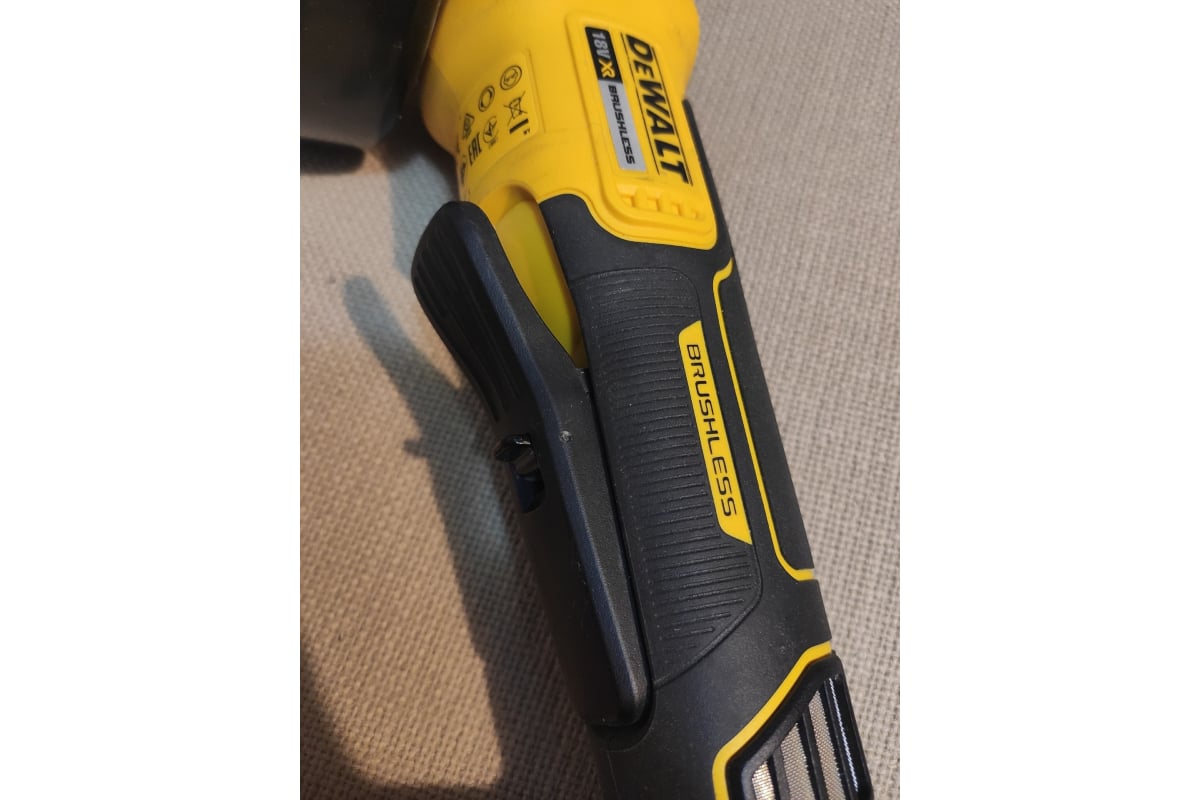 Бесщеточная угловая шлифмашина DEWALT 18 В XR DCG406N - выгодная цена ...