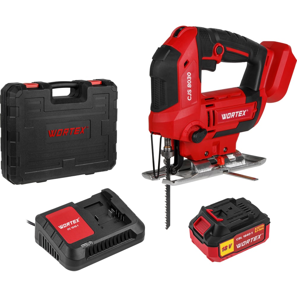 Аккумуляторный лобзик WORTEX CJS 8030 ALL1 1333371 - выгодная цена, отзывы, характеристики, фото ...