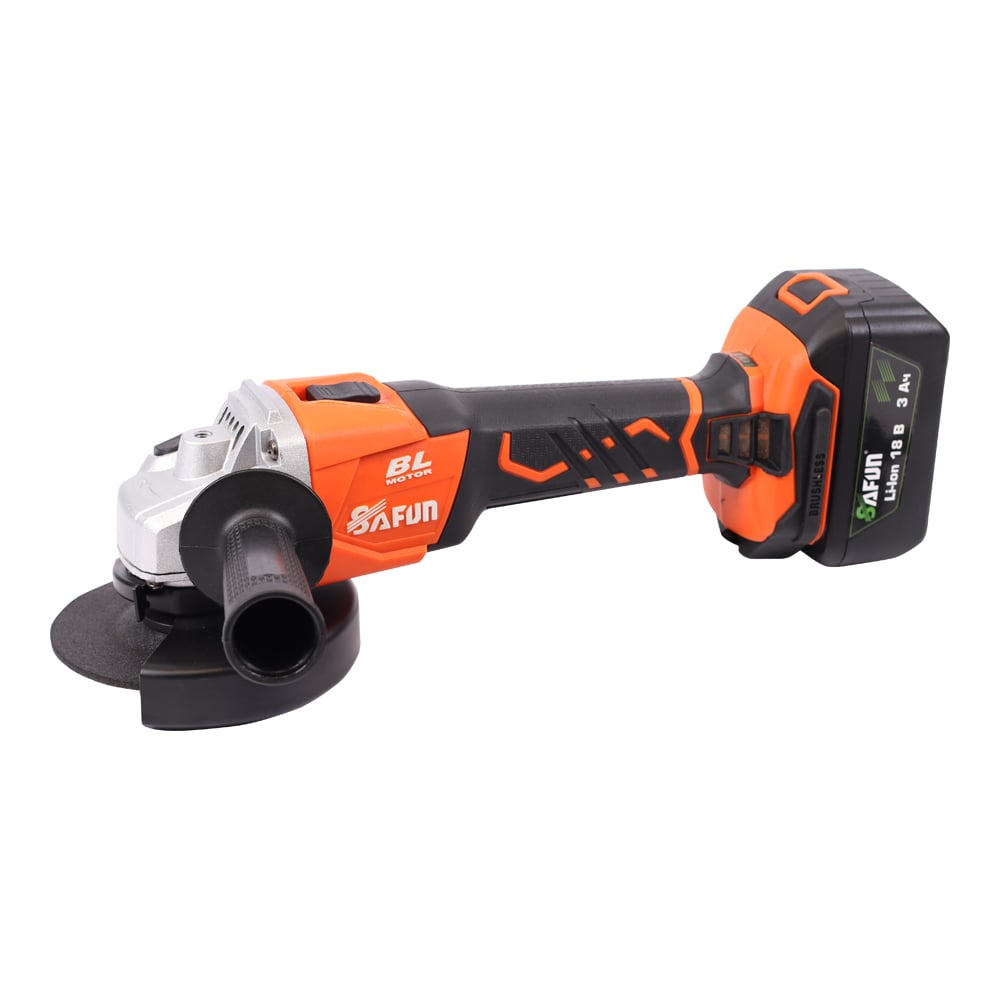 Аккумуляторная угловая шлифмашина SAFUN CAG-18-115 0030401 - выгодная ...