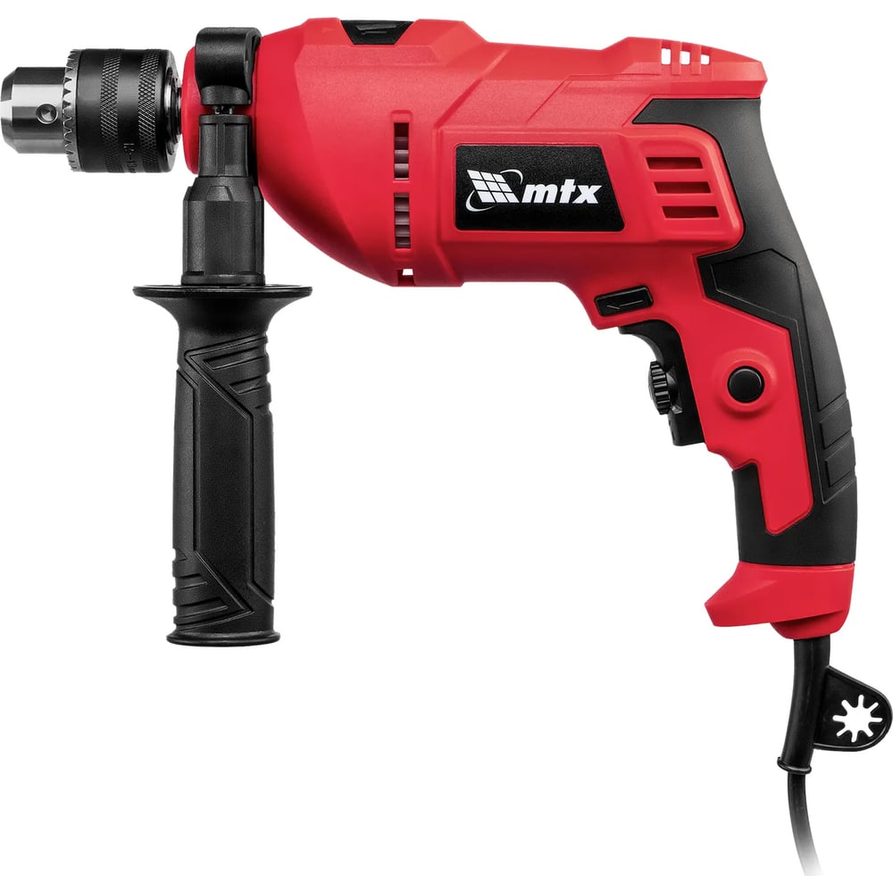 Дрель ударная MTX MID-750, 750 Вт, 0-3000 об/мин, 0-48000 уд/мин 26382 ...