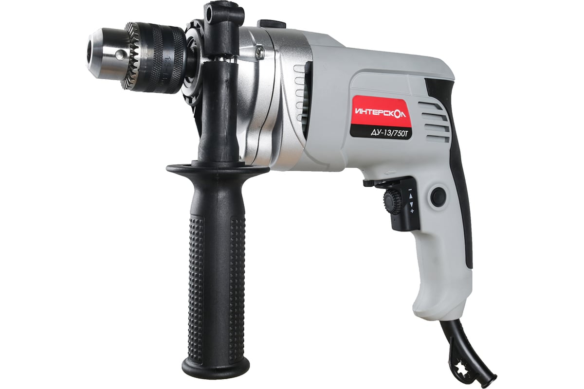 Ударная дрель Интерскол ДУ-13/750Т Т 228.1.0.40 - выгодная цена, отзывы ...