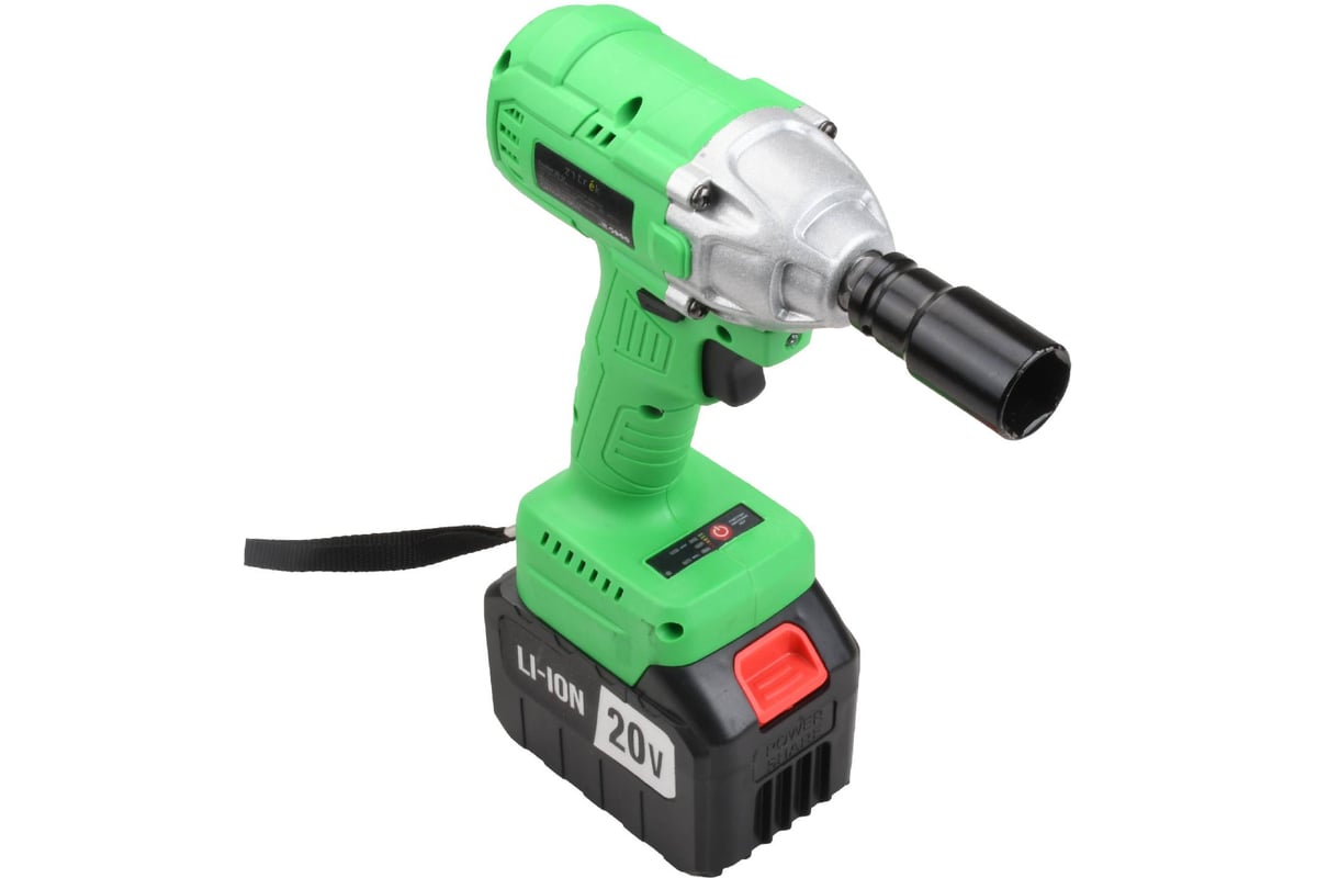 Гайковерт аккумуляторный бесщеточный ударный Zitrek Crusher 20-Li (20В ...