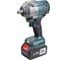 Аккумуляторный бесщеточный гайковерт Zitrek Crusher 20 PRO в кейсе, 20В ...