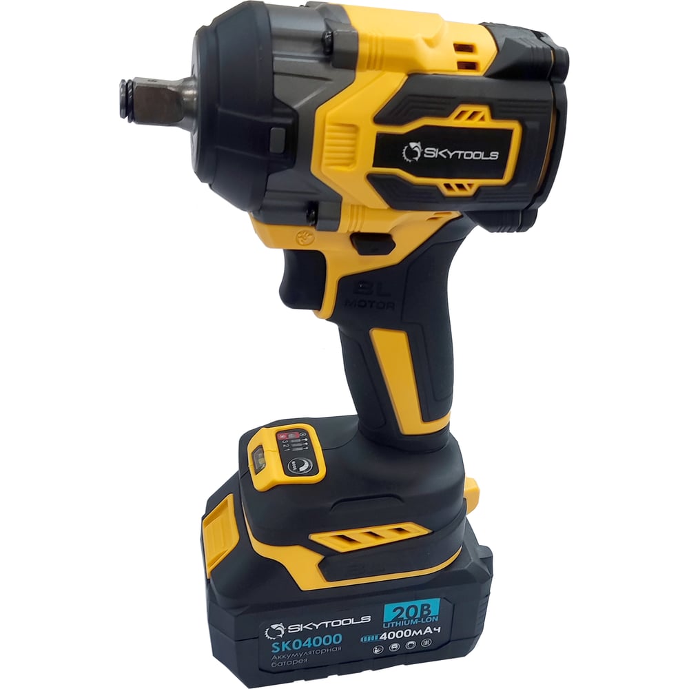 Аккумуляторный гайковерт Skytools 4.0 ач х 2 SK9002 - выгодная цена ...