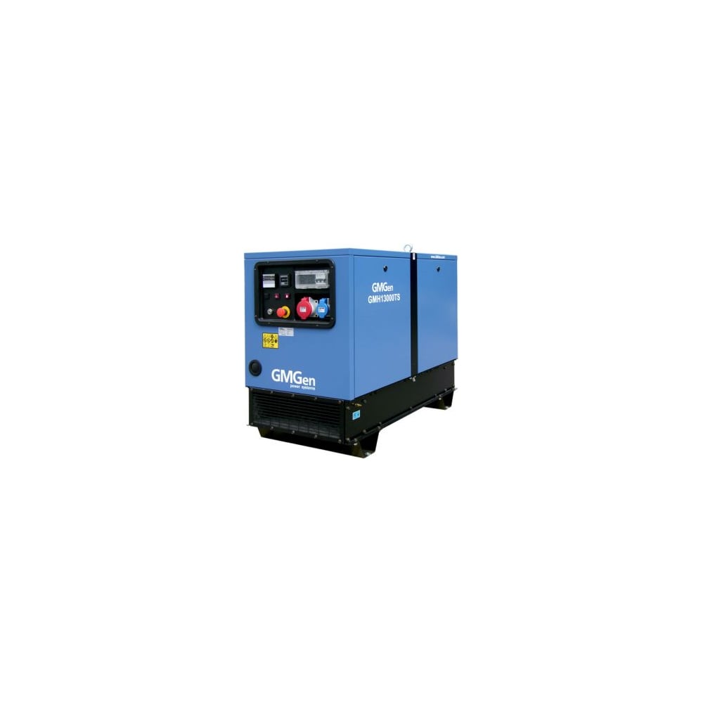 Бензиновый генератор GMGen Power Systems GMH13000TS 8.7 кВт, 380/220 В в шумозащитном кожухе ...