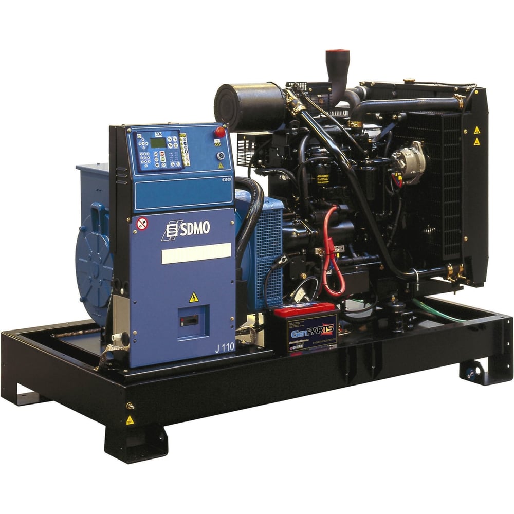 Генераторная установка KOHLER-SDMO J110 открытого исполнения 4687201729853 - выгодная цена ...