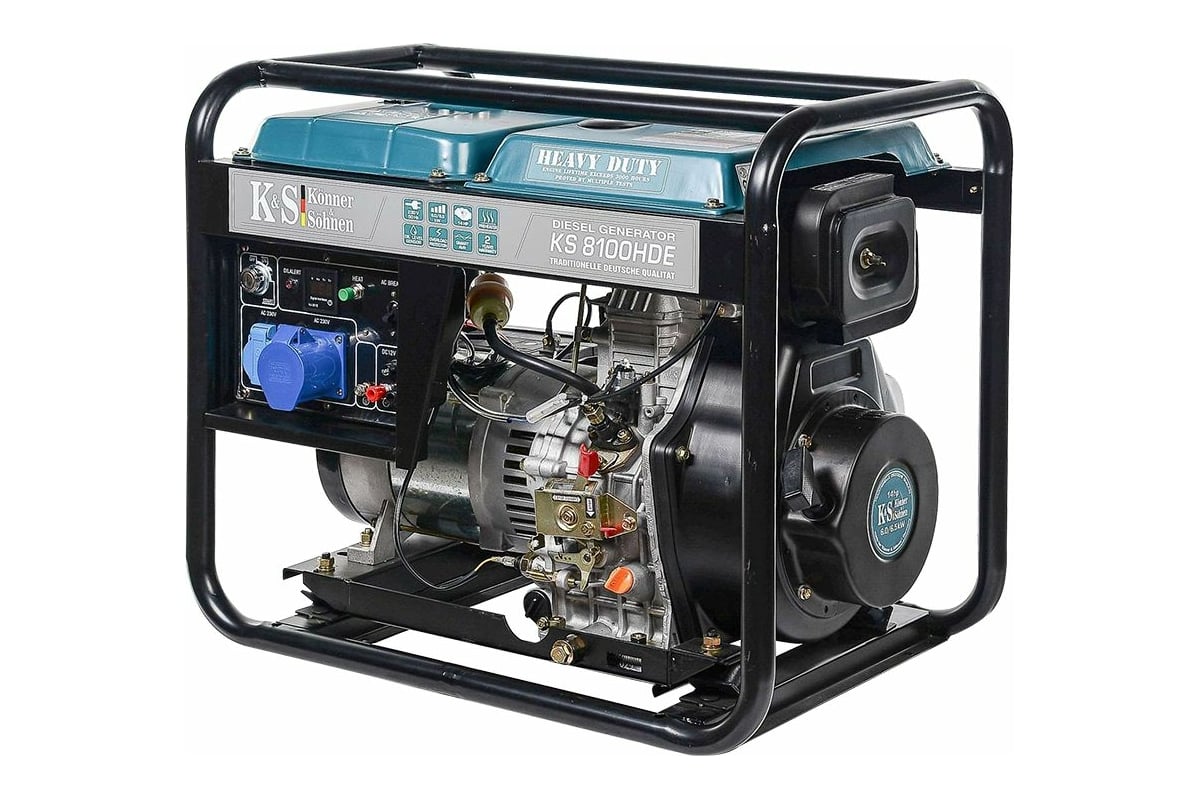 Дизельный генератор Konner&Sohnen KS 8100HDE - выгодная цена, отзывы ...