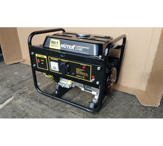 Электрогенератор Huter HT1000L 64/1/2 - выгодная цена, отзывы, характеристики, 6 видео, фото ...