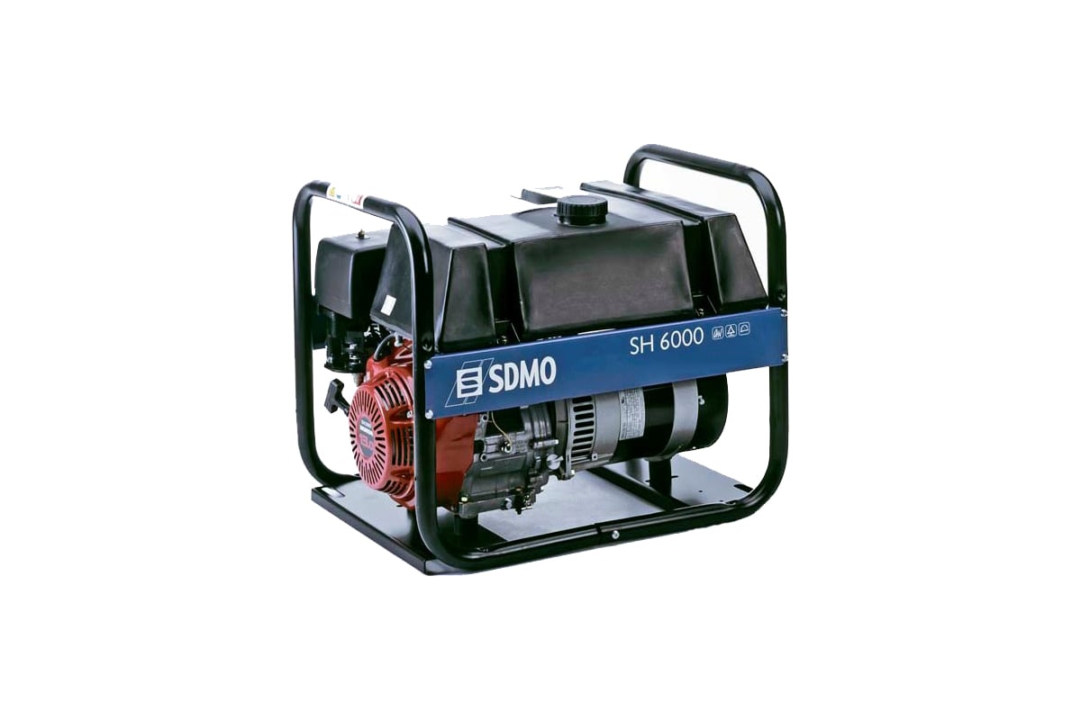 Бензиновая электростанция Sdmo SH 6000 -C (SH 6000-S) - выгодная цена, отзывы, характеристики ...