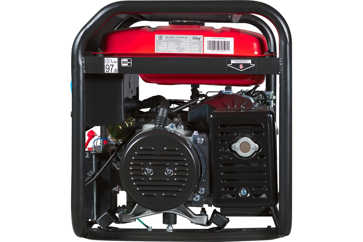 Бензиновая электростанция FUBAG с электростартером и коннектором ...