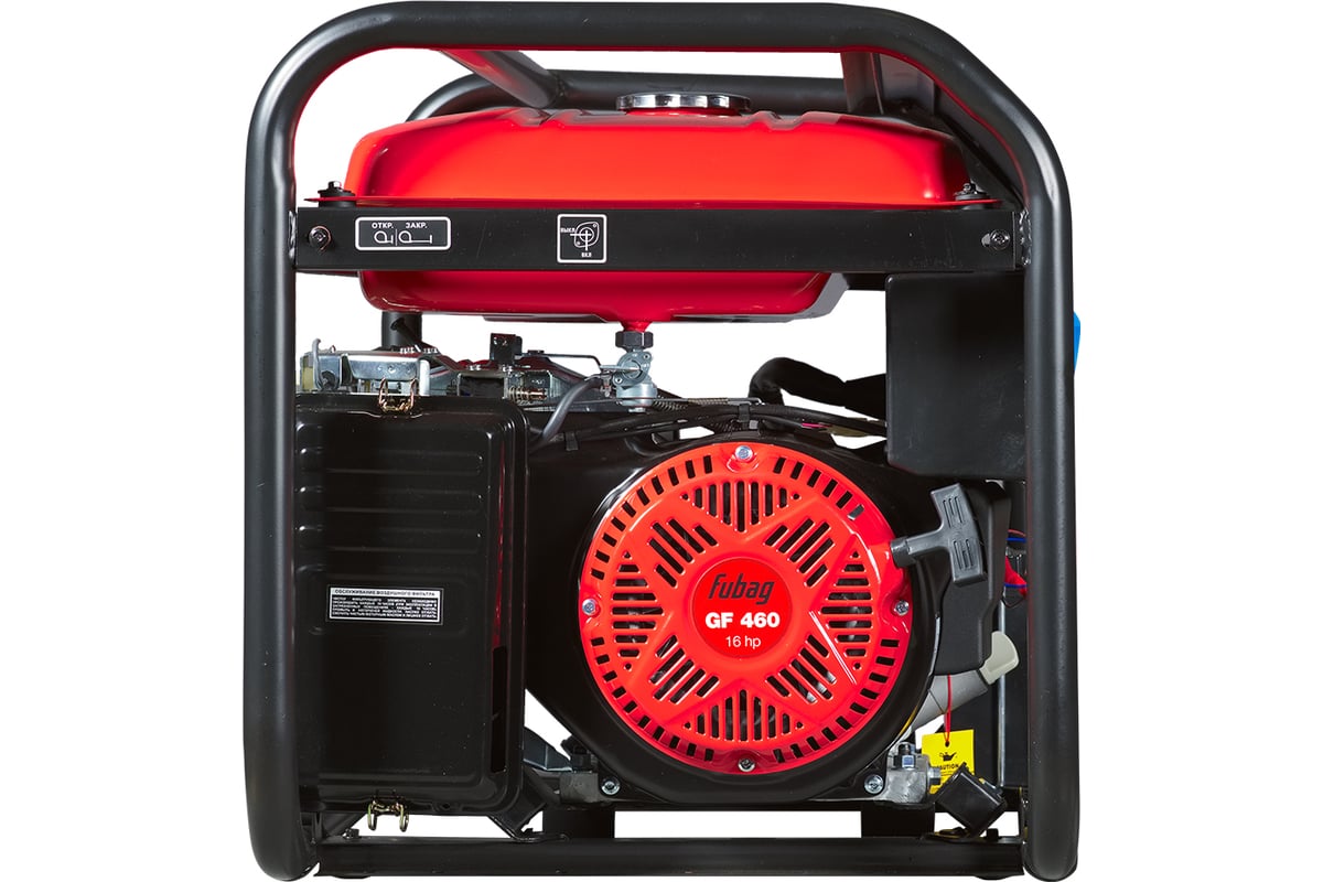 Бензиновая электростанция FUBAG с электростартером и коннектором ...
