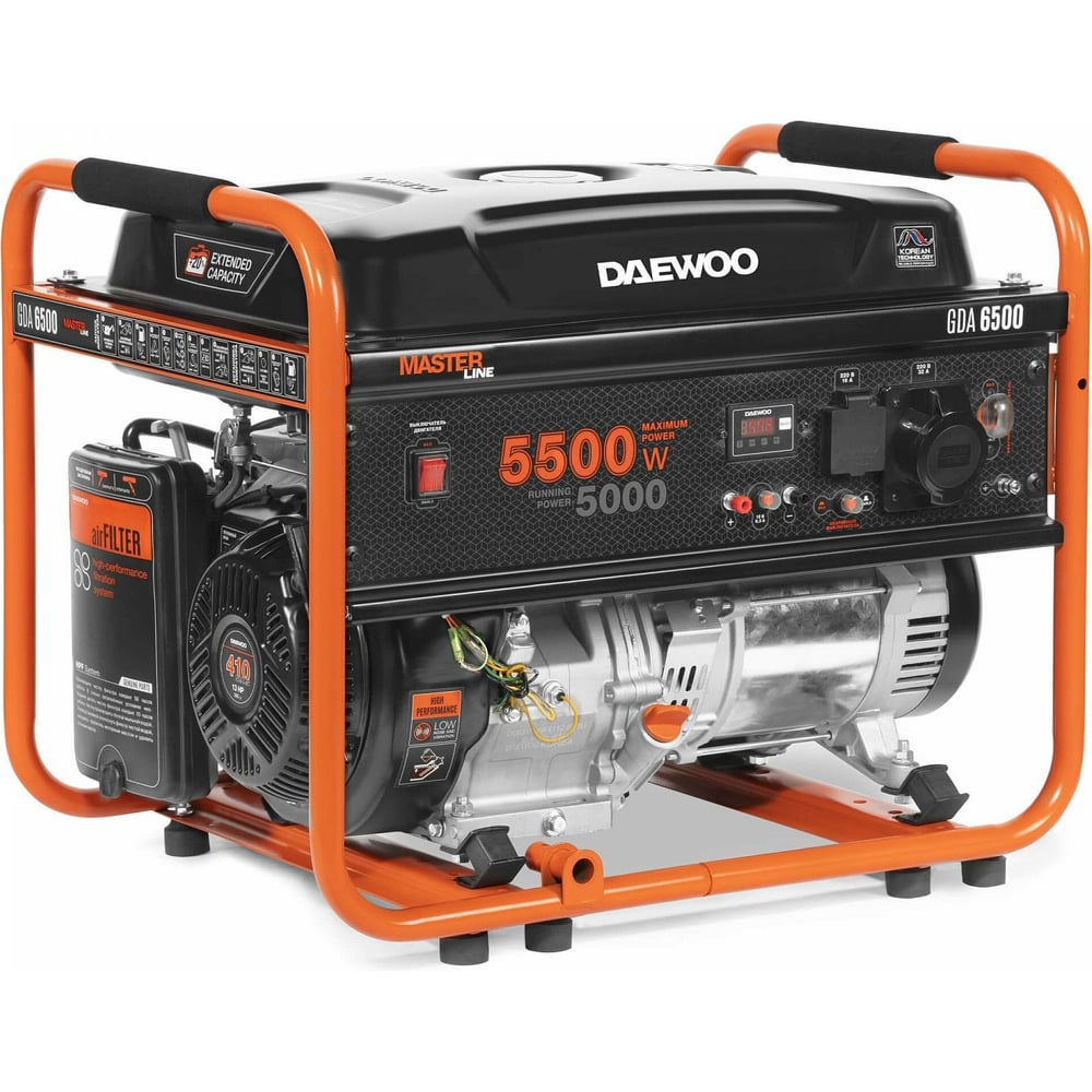 Бензиновый генератор DAEWOO GDA 6500 - выгодная цена, отзывы ...