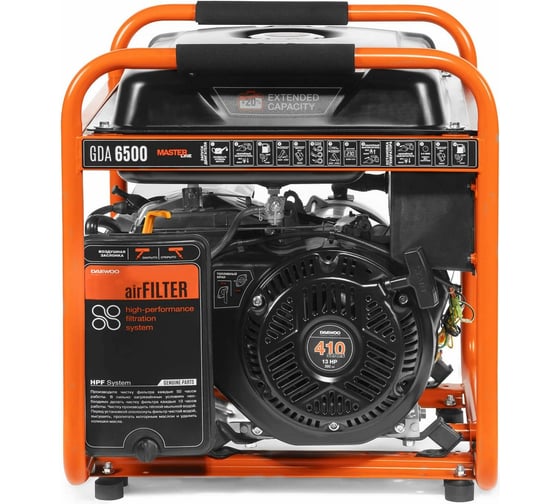 Бензиновый генератор DAEWOO GDA 6500 - выгодная цена, отзывы ...