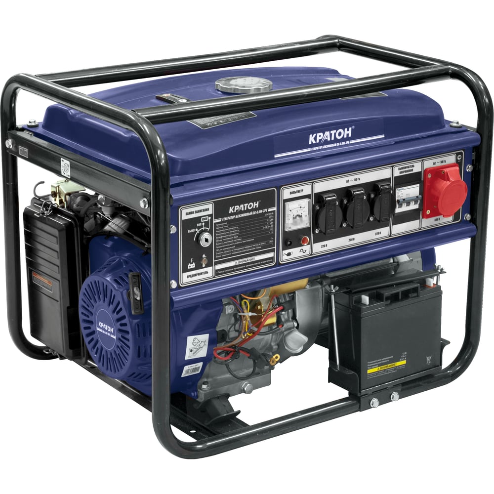 Бензиновый генератор Кратон GG-6.0M-3РE 3 08 01 021 - выгодная цена ...