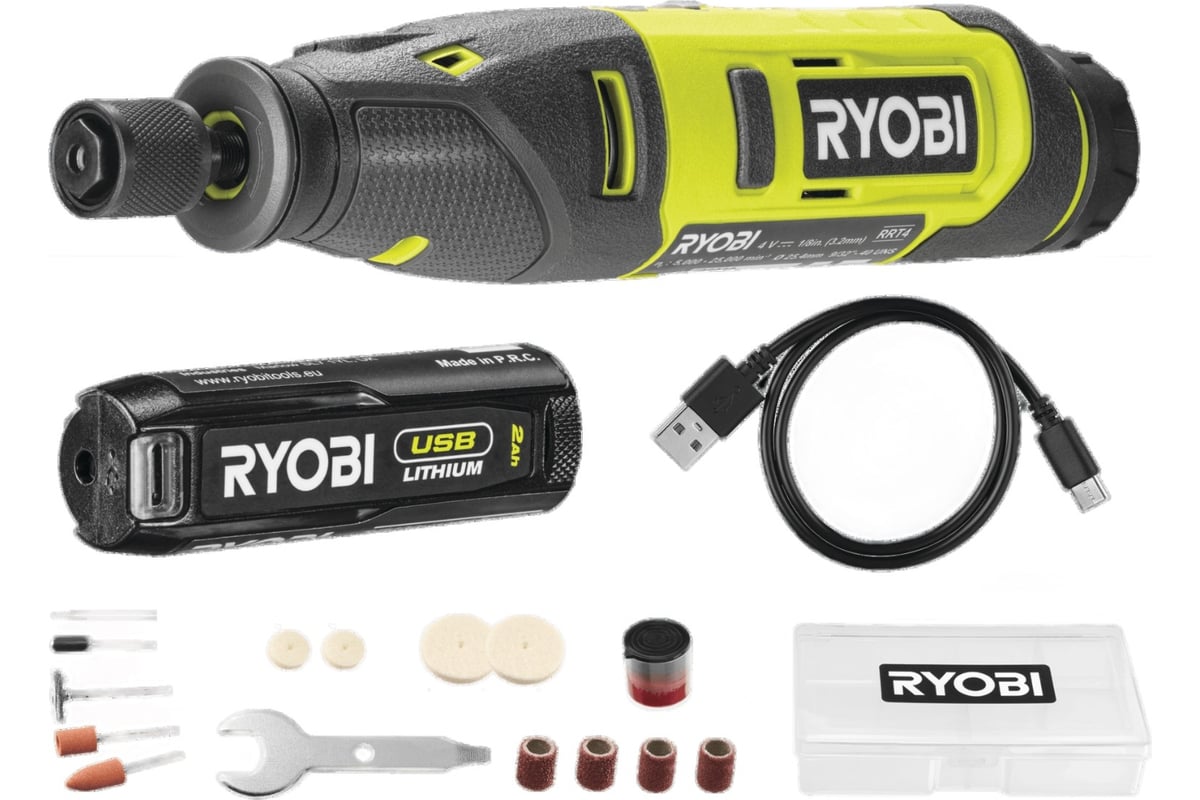 Гравировальная машина Ryobi RRT4-120GA15 4 В 5133005634 - выгодная цена ...