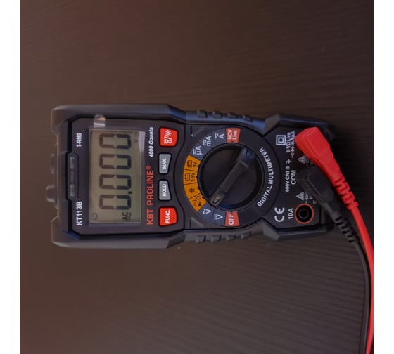 Цифровой мультиметр КВТ KT 113B PROLINE 79125 - выгодная цена, отзывы ...