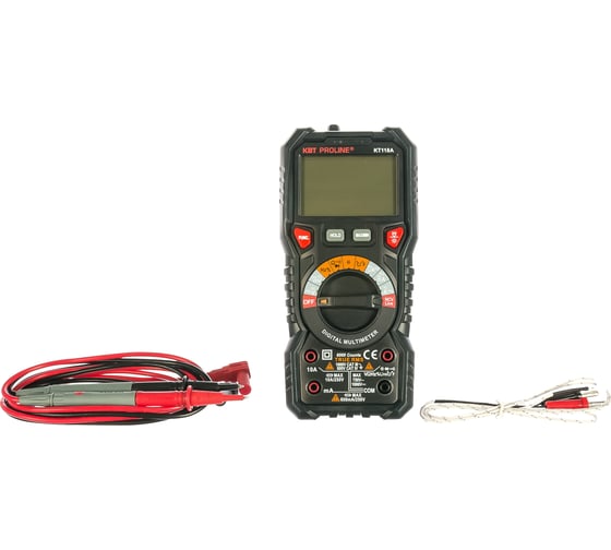 Цифровой мультиметр КВТ KT 118A PROLINE 79126 - выгодная цена, отзывы ...