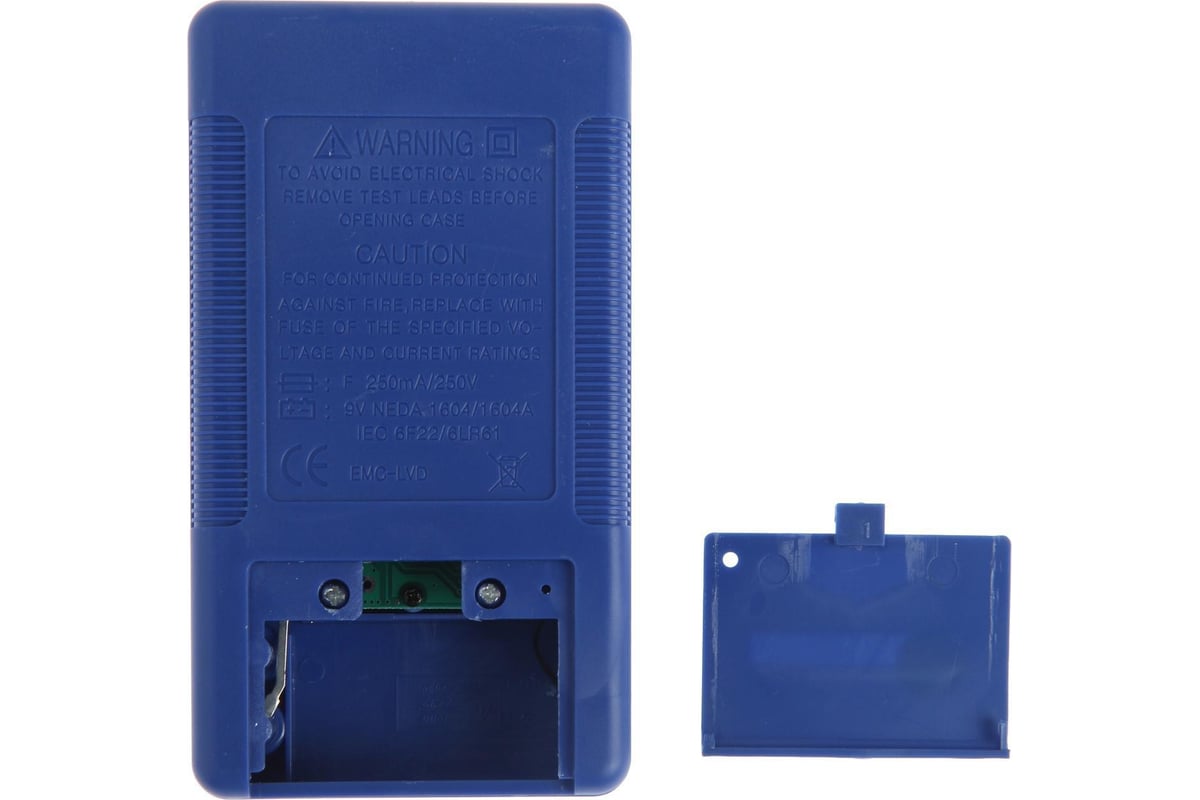 Мультиметр ТУНДРА DT-830B, ACV/DCV, DCA, 200-2МΩ 1026049 - выгодная ...