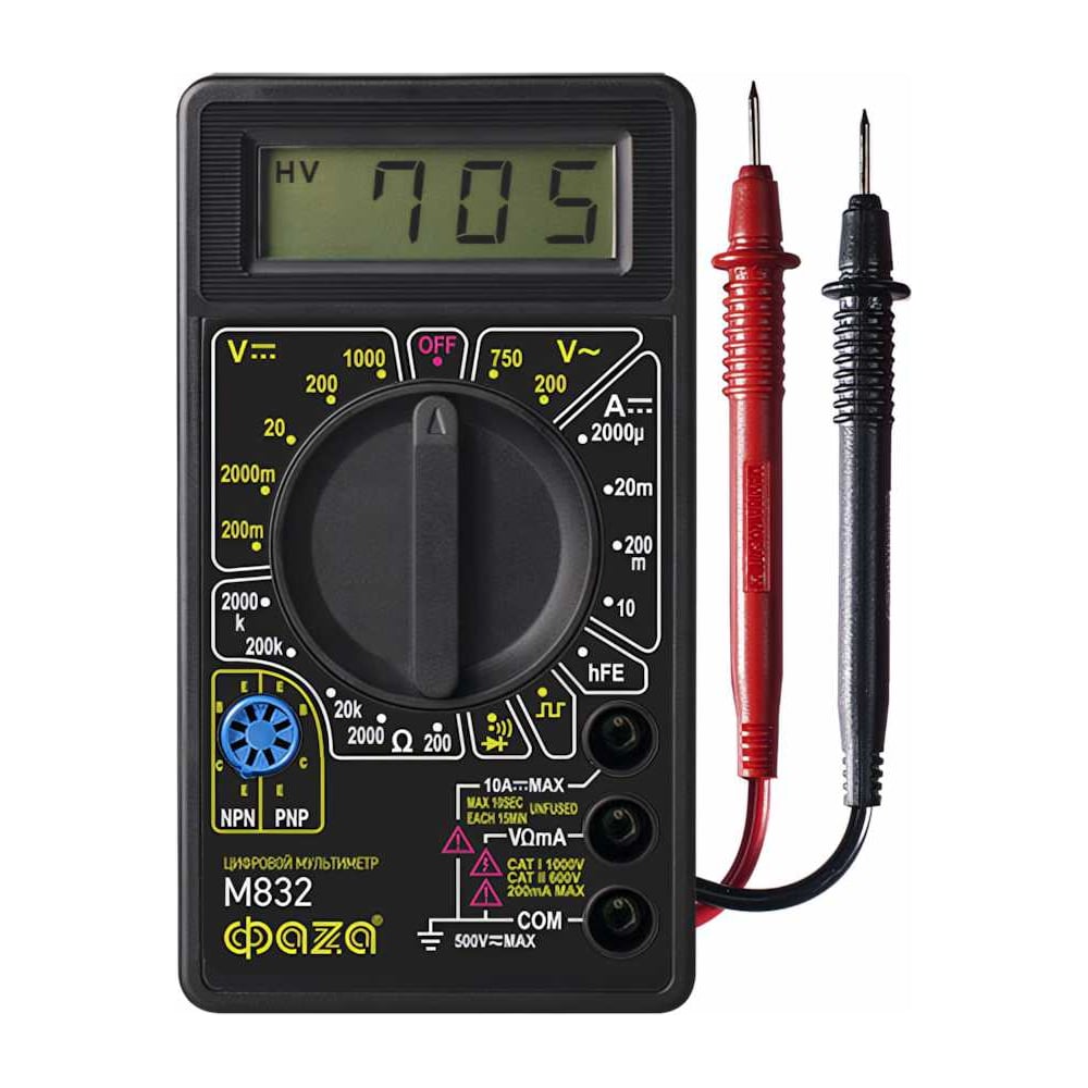 Цифровой мультиметр ФАZА M832 5000414 - выгодная цена, отзывы ...