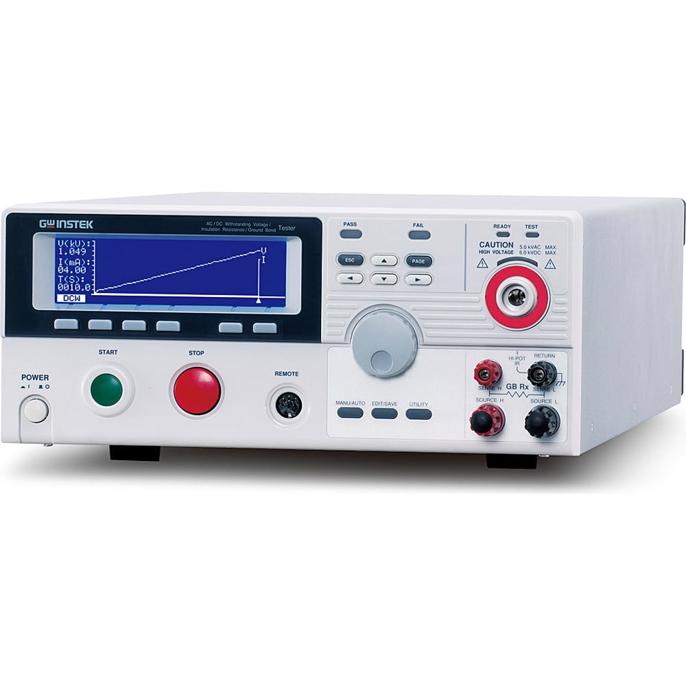 Установка для проверки параметров электрической безопасности GW Instek ...