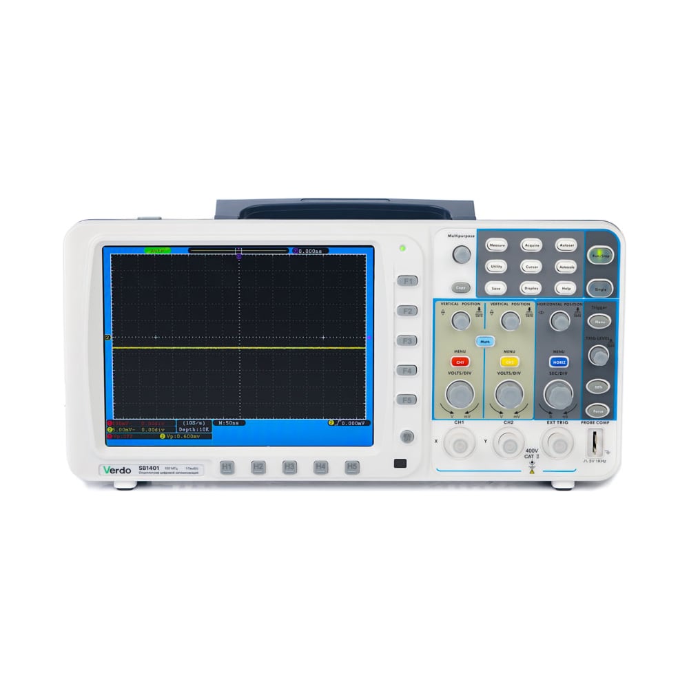 Цифровой осциллограф VERDO SB1406 2 канала 300 МГц, дискретизация 8 бит ...