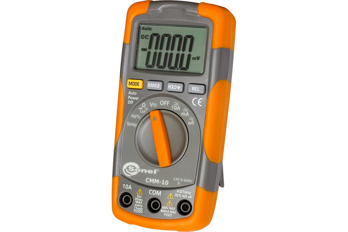 Цифровой мультиметр SONEL CMM-10 WMRUCMM10 - выгодная цена, отзывы ...