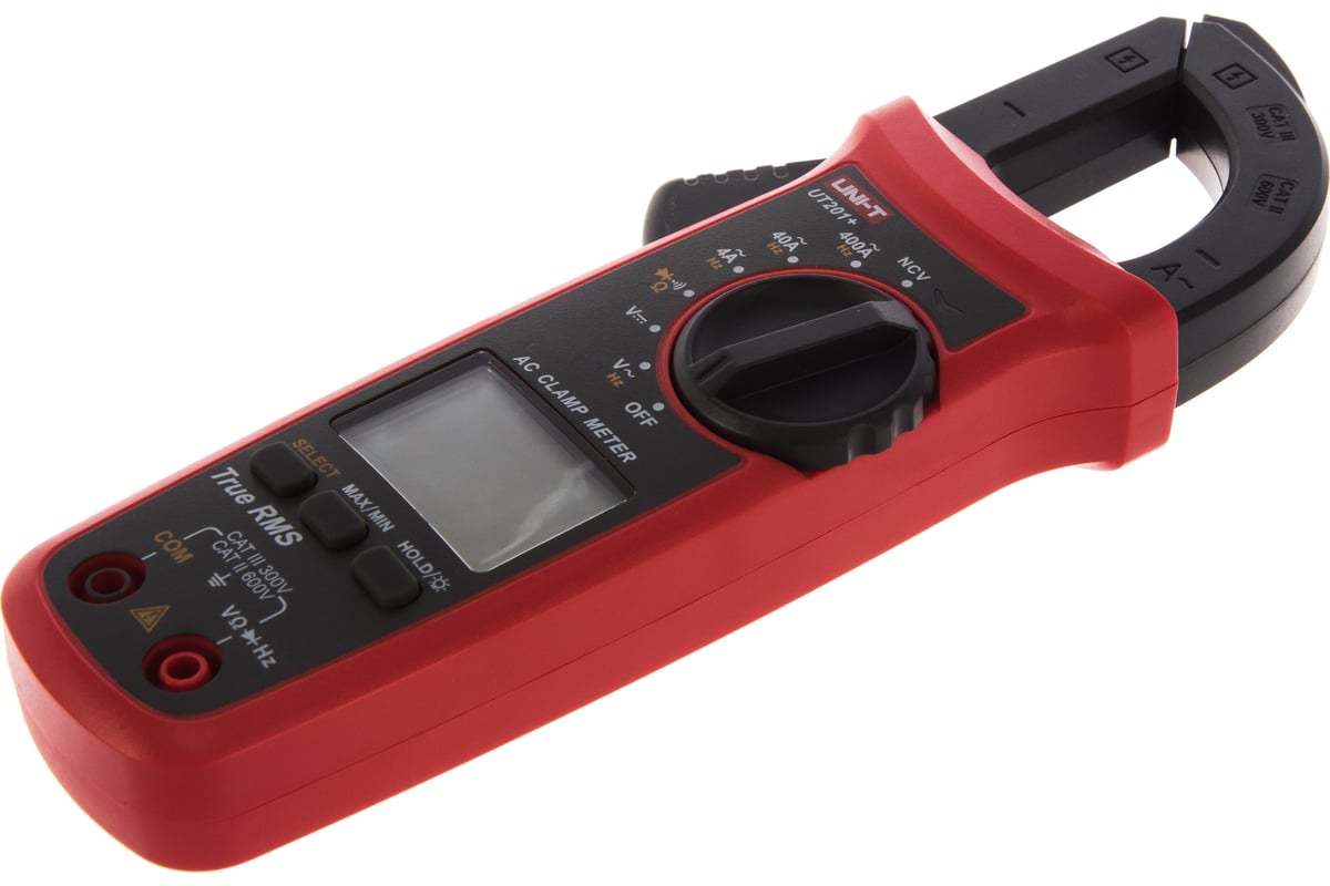 Токоизмерительные цифровые клещи с автодиапазоном UNI-T UT201+ ACA, 00 ...