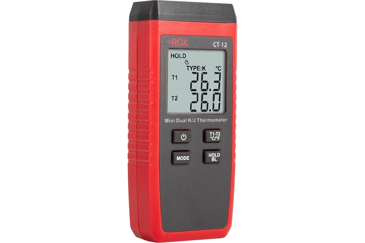 Контактный термометр RGK CT-12 с поверкой 778657 - выгодная цена, отзывы, характеристики, фото ...