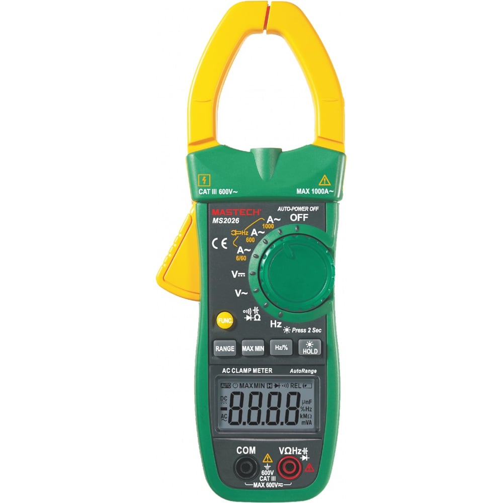 Цифровые автоматические токоизмерительные клещи Mastech MS2026 ACA 00 ...