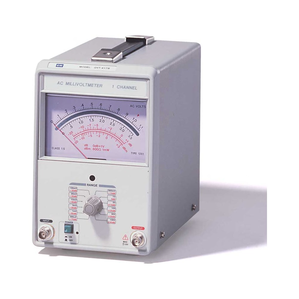 Вольтметр GW Instek GVT-417B - выгодная цена, отзывы, характеристики ...
